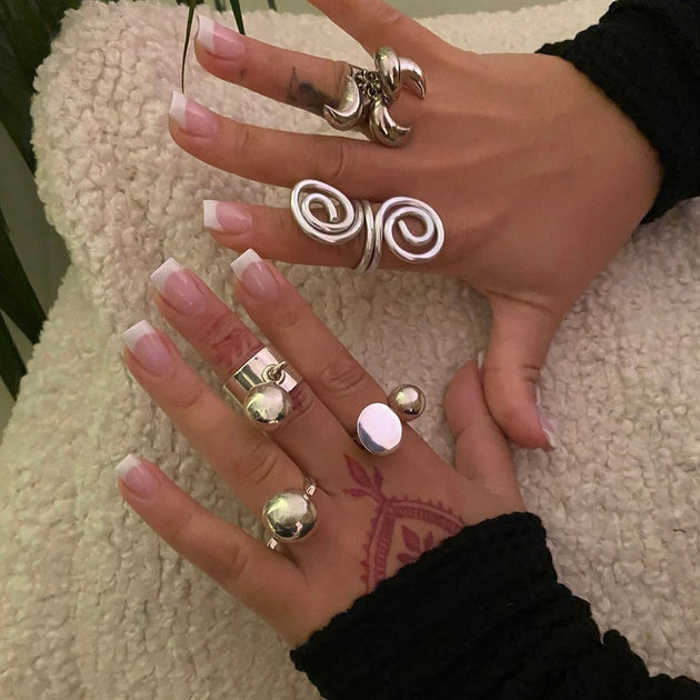 The Chrome Spinning Ball Ring – BP