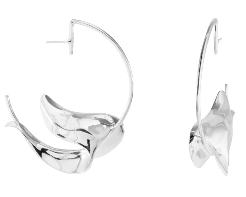 The Silver Ellie Hoop – BP