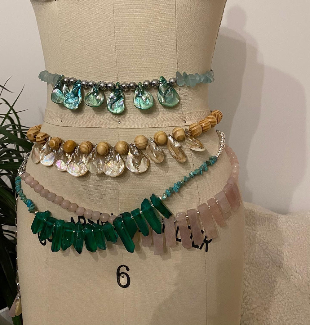 Turquoise Seashell Body Chain – BP
